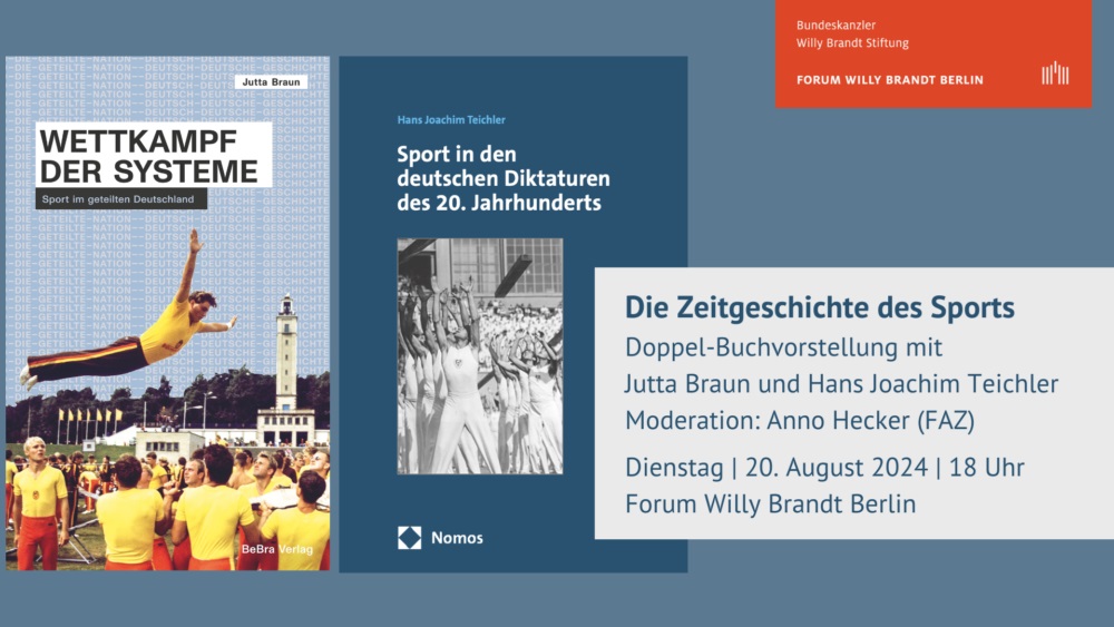 Doppel-Buchvorstellung „Die Zeitgeschichte des Sports“ | zzf-potsdam.de